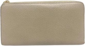 Louis Vuitton Portefeuille Long Pre-owned Vintage (Bi-pli) - Femme - Pre-owned - Beige - Taille: ONE Size