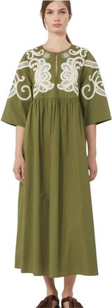 Max Mara Femme, Robes, Vert, Taille: 36 FR Wkdtilde Dress
