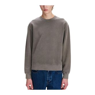 A.P.C. Autumn 26 Boxy Sweatshirt - - Sweatshirts & Hoodies - Herren - Grau - L