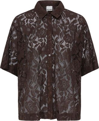 Ichi Ichi - Blouses & Chemises - Femme - Blouses et Chemises - Brun - Taille: 44 FR