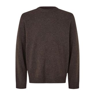 Sams&oslash;e & Sams&oslash;e Isak Strickpullover - - Knitwear - Herren - Braun - L