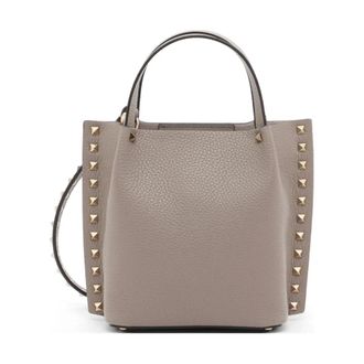 Valentino Garavani Femme, Sacs, Brun, Taille: ONE Size Sac Cabas Rockstud