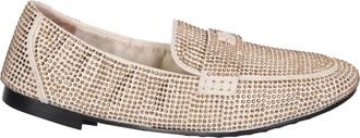 Tory Burch Femme, Chaussures, Beige, Taille: 37 EU Suede Ballet Loafer