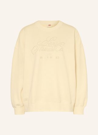 Levi's Oversized-Sweatshirt gelb