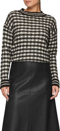 s.Oliver Ausgestellter Rock aus Lederimitat