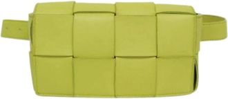 Bottega Veneta Sac banane Cassette Pre-owned - Femme - Pre-owned - Vert - Taille: ONE Size