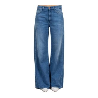 3x1 The Kat Wide Leg Jeans - - Jeans - Damen - Blau - W31