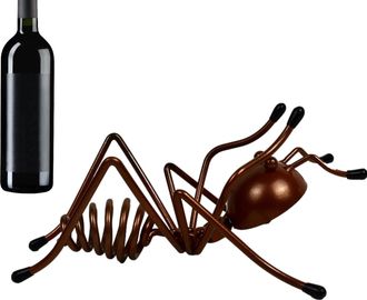 Generico Weinst&auml;nder: Ameisenstatue, dekorativer Flaschenhalter, kompakte Tischstatue, k&uuml;nstlerische Ausstellungsfiguren, kreativer Organizer f&uuml;r das Wohnzimme