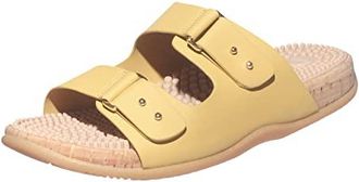 Revs Shiel - Sandales à double sangle de massage et dacupression de qualité supérieure pour femmes, Soleil 40/41EU (étiquette 41)