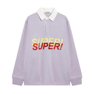 J.W.Anderson Super Super Rugby Polo - - Tops - Damen - Lila - M