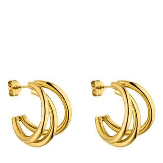 Purelei Ohrringe - Creolen Eono - Gr. unisize - in Gold - f&uuml;r Damen