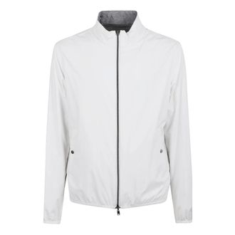Herno Homme, Vestes, Blanc, Taille: XL Veste Blanche pour Homme Design &Eacute;l&eacute;gant