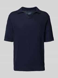 Mc Neal Regular Fit Strickpolo mit Strukturmuster
