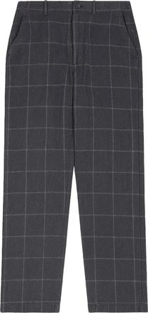 Comme Des Garçons Karierte Hose - Grau