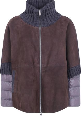 The Jackie Leathers Jacket Cape Adele