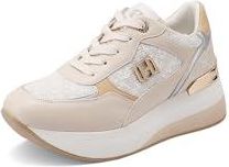 Queen Helena Baskets Hautes Baskets Platform Femmes X33-26, X34 23 Beige, 39 EU