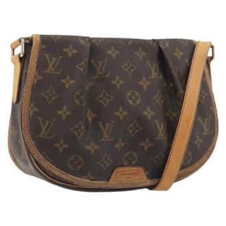 Louis Vuitton Sac bandouli&egrave;re Pre-owned Menilmontant PM - Femme - Pre-owned - Brun - Taille: ONE Size