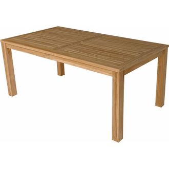 Happy Garden Table rectangulaire 180cm en teck JAVA