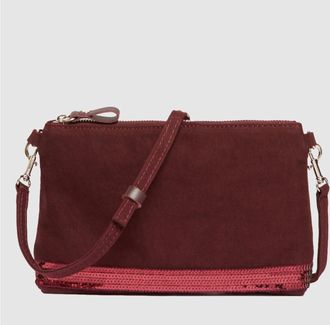 Vanessa Bruno Pochette &Eacute;paule Pourpre