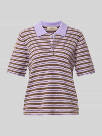 Mos Mosh Poloshirt mit Woll-Anteil Modell Milvi