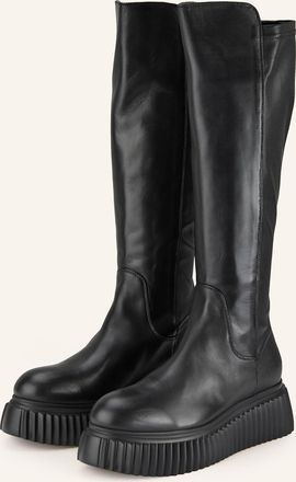 AGL Agl Plateau-Stiefel Gloria schwarz