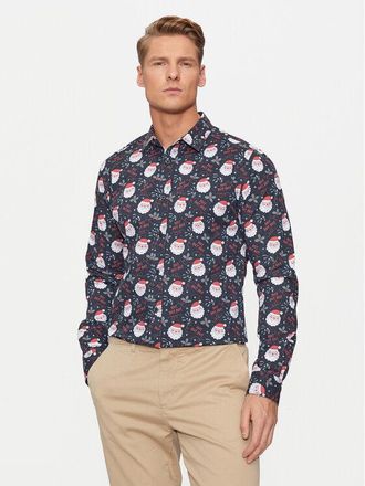 Only & Sons Hemd 22031026 Dunkelblau Slim Fit