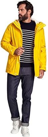 Armor Lux 76831,Manteau imperméable Homme,Jaune (Jaune 007), XX-Small (Taille fabricant: XXS)