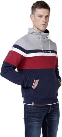 Kor&ouml;shi Sweat &agrave; col montant r&eacute;glable avec cordon de serrage couleur bleu marine pour homme de couleur navy, bleu, M