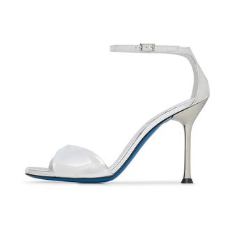Loriblu Mirror Leather Sandal - - Shoes - Damen - Grau - 36 EU
