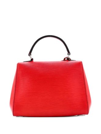 Louis Vuitton Cluny Top Handle Bag Epi Leather BB satchel - Rouge