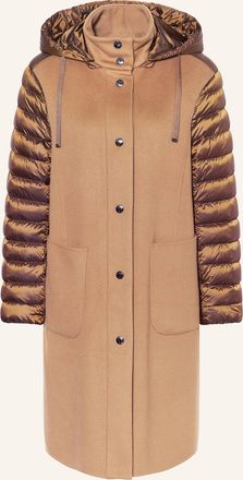 Bogner Daunenmantel Isy-d5 Im Materialmix braun