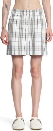 Burberry WOMAN OFF-WHITE SHORTS