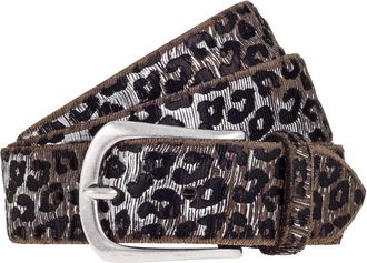 B.Belt B.belt, unisex, Accessoires, Brun, Taille: 95 CM Leo Leather Belt