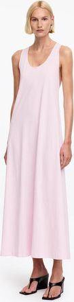 Arket Maxikleid Mit Twistdetail -Rosa