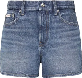 Calvin Klein Jeans Femme, Shorts, Bleu, Taille: W26 Short en jean 90s 3 pouces