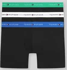 Tommy Hilfiger Regular Fit Trunks aus Baumwoll-Mix im 3er-Pack