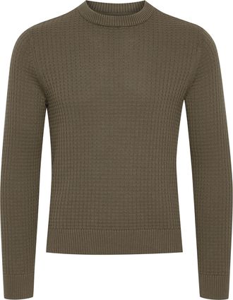 Casual Friday CFKarlo Herren Strickpullover Feinstrick Pullover Pulli mit Rundhalsausschnitt O-Neck Struktur Strick, Gr&ouml;&szlig;e:M, Farbe:Bungee Cord (180513)