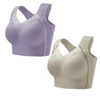 Generic Soutien-gorge, soutien-gorge correcteur de levage et de mise en forme, soutien-gorge push-up confortable pour femme, 2 pi&egrave;ces - P, XXL