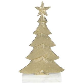 Mica Mica Decorations Dekoration Weihnachtsbaum - L15 x B8 x H68 cm - Eisen - Rot