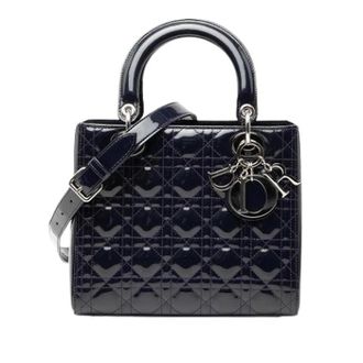 Dior Pre-owned Lady Dior Handbag - - Pre-owned - Damen - Blau - ONE SIZE
