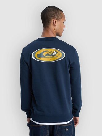 Quiksilver Graphic Crew Sweater dark navy