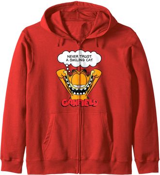 Garfield Sneaky Cheeky Cat Kitty LOL 80er 90er Classic Cartoon Kapuzenjacke