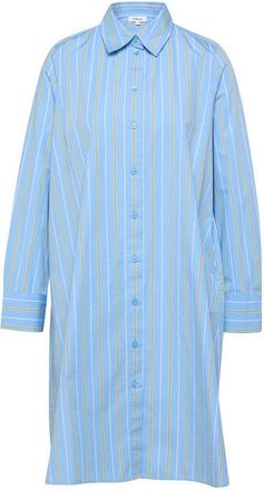 s.Oliver Midikleid Kleid Hemdkleid aus Popeline in A-Linie