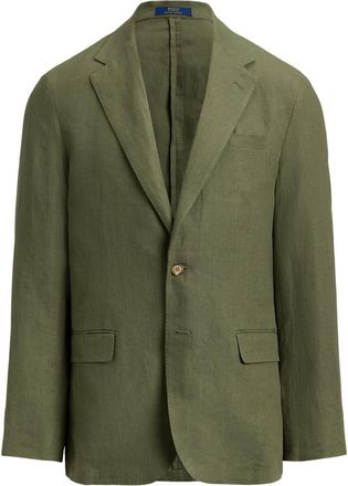 Ralph Lauren Ungef&uuml;ttertes Anzugsakko aus Leinen, Modern Fit in