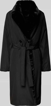 Petite M. Wendemantel mit Umlegekragen und Bindeg&uuml;rtel