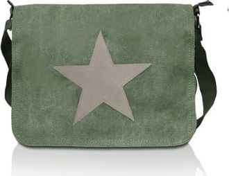 Glamexx24 Homme Femme Sac Pochette Crossbody Sac &agrave; Main Sac &agrave; Bandouli&egrave;re Sac de Transport avec Motif &eacute;toile