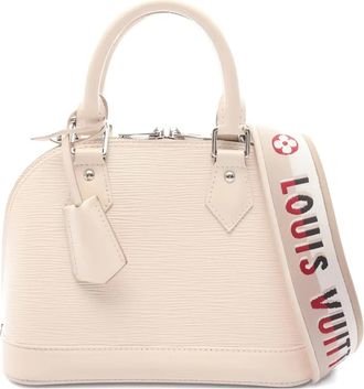 Louis Vuitton sac à main Alma BB en cuir Épi (vers 2021) - Tons neutres