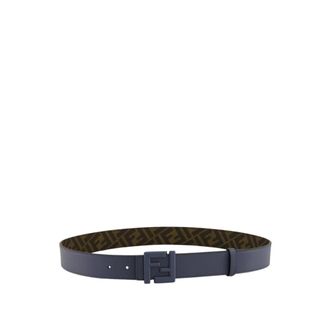 Fendi FF Squared Wendeg&uuml;rtel - - Accessories - Herren - Blau - 100 CM