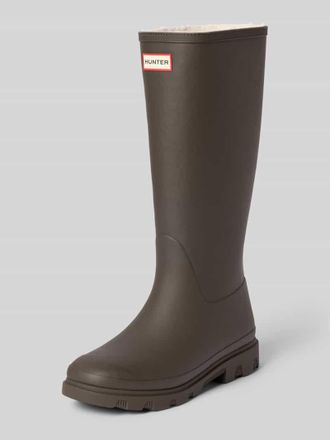 Hunter Stiefel mit Label-Patch