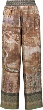 Pierre-Louis Mascia Femme, Pantalons, Multicolore, Taille: 40 FR Wide Pantalons
